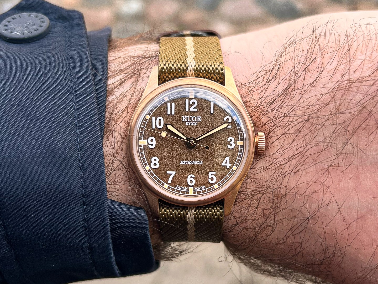 Kuoe Old Smith Bronze 35mm ref.90-002 (Review) – A Vintage Spirit in a ...